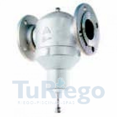 Reductora presión RINOX latón cromado de 1/2" a 4" presión max. 25 atm.