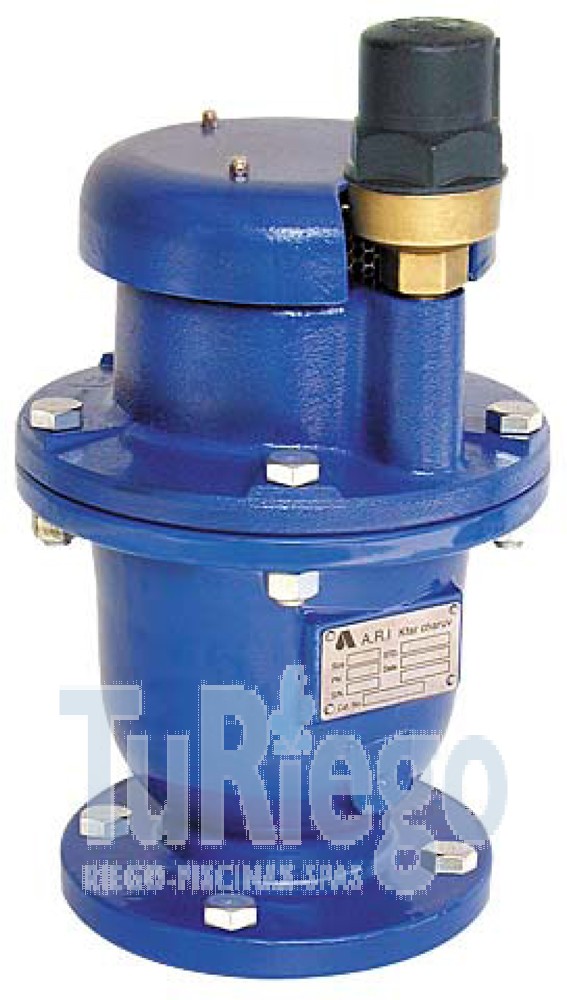 Ventosas trifuncionales altos caudales D-060 NS, D-060C NS, D-062 NS y D-065 NS, metálicas de 2 ...